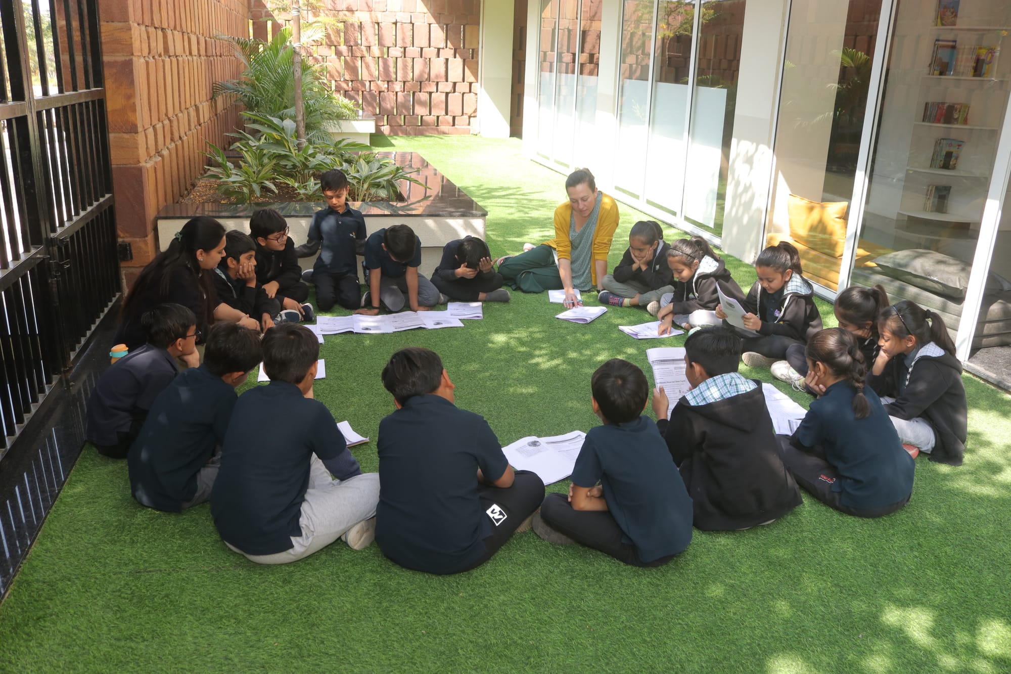 Learning Outdoors in School